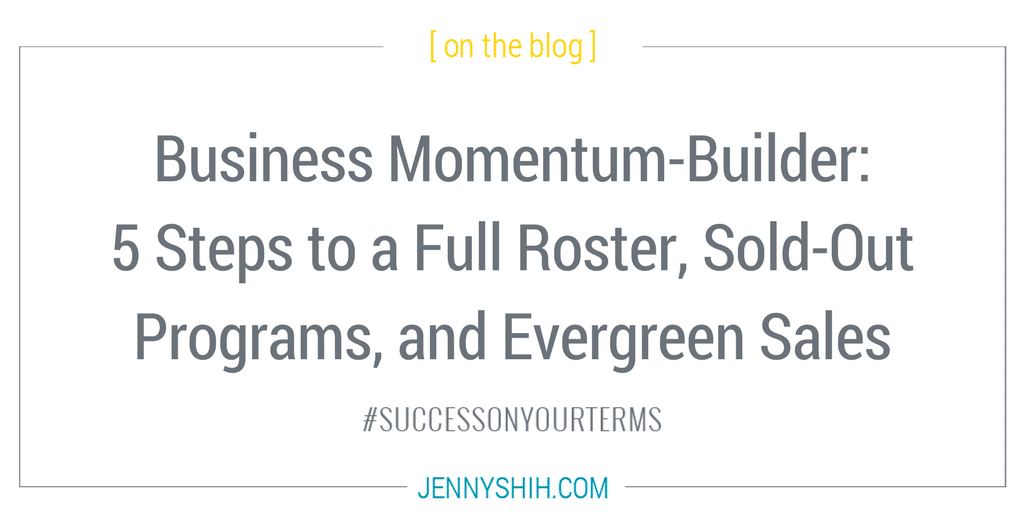 5 Steps to a Full Roster, Sold-Out Programs, and Evergreen Sales